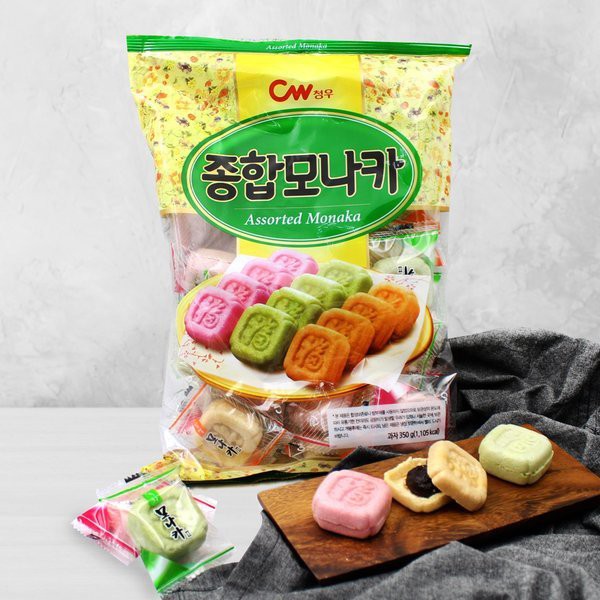 พร้อมส่ง 종합 모나카 ขนมพื้นเมืองเกาหลี(ดาสิก) ห่อใหญ่มากๆ Cw Korean Tea ...