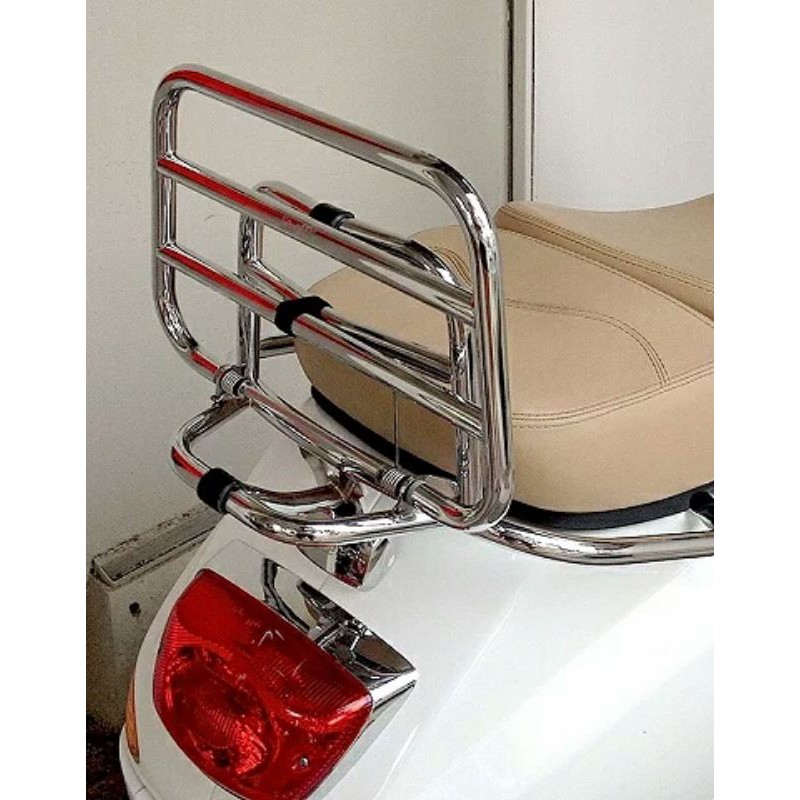 Vespa Rack/Backrack Vespa Modern Lx และ S. อุปกรณ์เสริมแร็คหลังเวสป้า ...