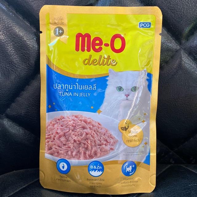 อาหารแมว แบบเปียก Meo delite มีโอดีไลน์ | Shopee Thailand