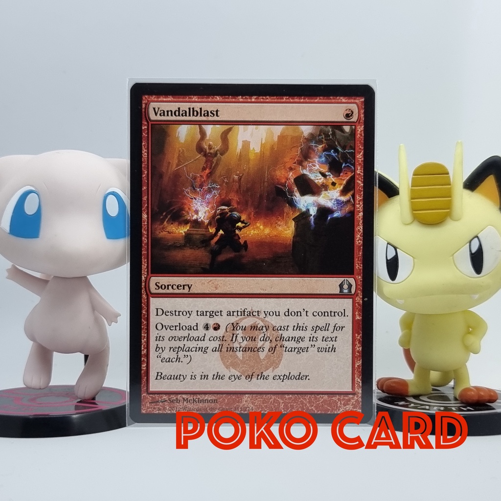 Vandalblast การ์ด Magic the Gathering [MTG] ของแท้ [RTR][CMM] | Shopee ...
