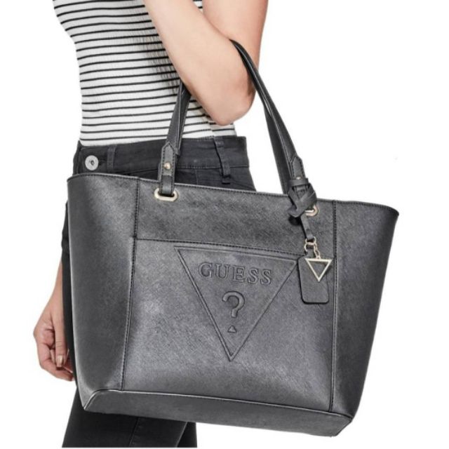 GUESS Factory Women's Rigden Embossed Large Tote กระเป๋าถือใบใหญ่ ...