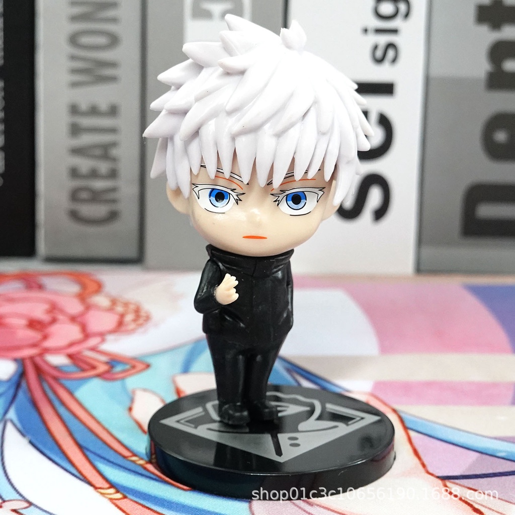 Gojo Satoru Jujutsu Kaisen Satoru อะนิเมะ Nohara Megumi Action Doll ...
