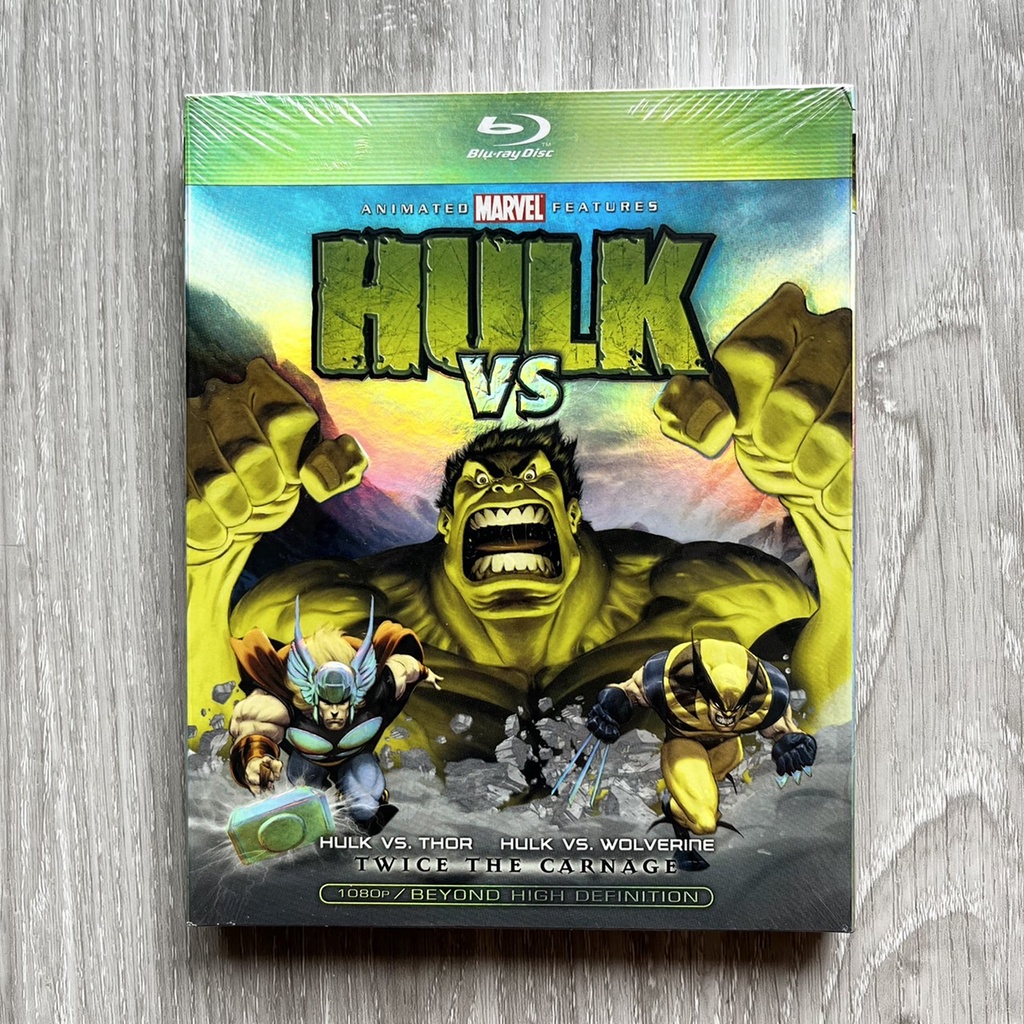 📀Blu-ray แผ่นบลูเรย์ การ์ตูน Hulk VS - Animated Marvel Features(แผ่นแท้ ...
