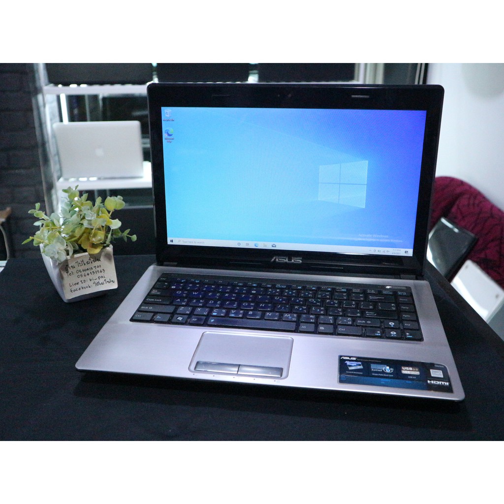 Notebook ASUS A43SM-VX007D Core i7-2670QM/GT630M/SSD 120GB มือสอง มี ...