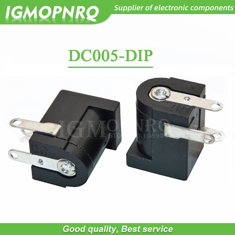 ซ็อกเก็ตแจ็คเชื่อมต่อ DC-050 SMD/DIP DC005 5.5*2.1 มม. 5.5x2.1 มม. ...