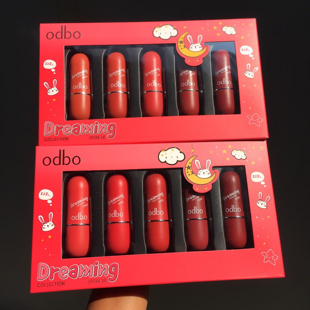 ODBO Dreaming collection lipstick set OD545 | Shopee Thailand