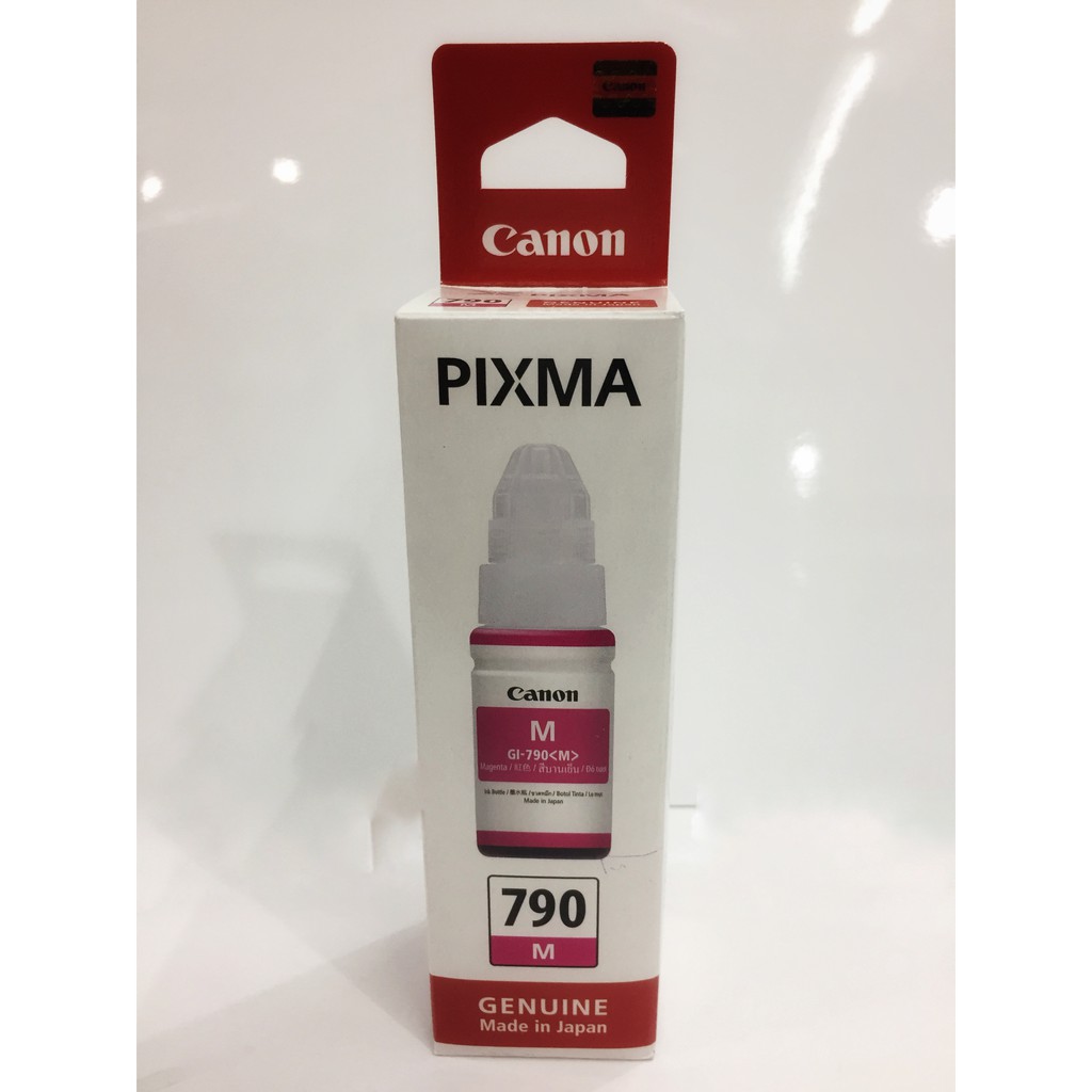 หมึกแท้ CANON GI-790 M สีแดง หมึกเติมแท้ 100% | Shopee Thailand