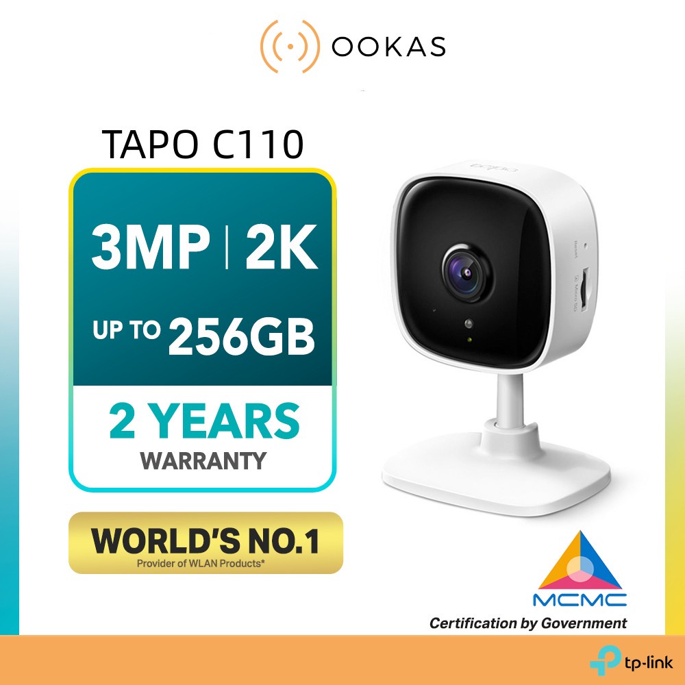 Tp-link Tapo C110 / C100 3MP / 1080P Full HD Wireless Wifi กล้อง IP การ ...