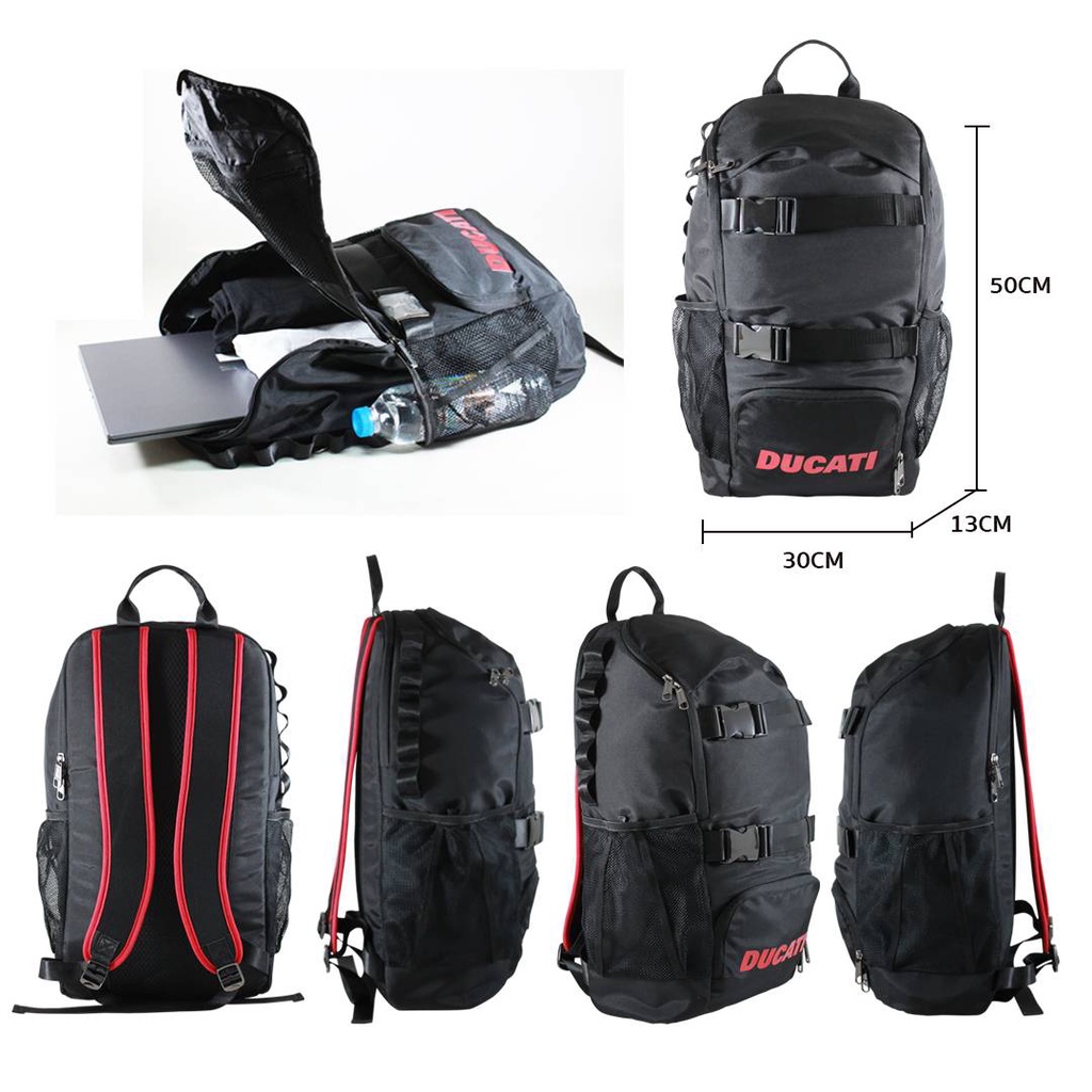 DUCATI Backpack กระเป๋าดูคาติ DCT49 185 | Shopee Thailand