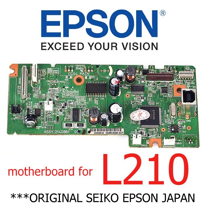 Seiko japan Epson L210 เครื่องพิมพ์เมนบอร์ดเมนบอร์ดเมนบอร์ดโมดูล PCB ...