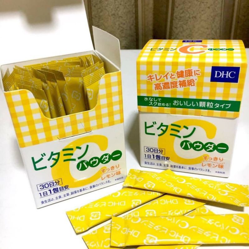 DHC Vitamin C Powder Lemon 1500mg. | Shopee Thailand