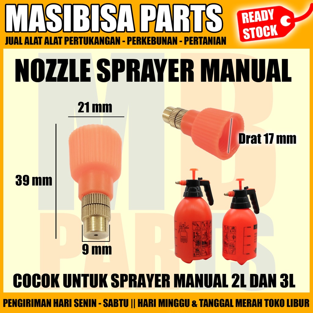 หัวฉีด / SPUYER / HEAD NOZEL SPRAYER MANUAL / HAND 2 - 3 LITER | Shopee ...