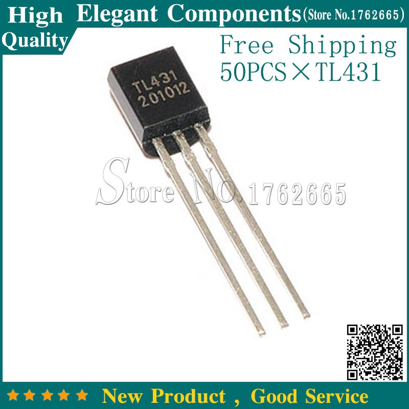 50PCS TL431 TL431A TO92 431 TL431ACLP TO-92 Triode Transistor Free Shipping | Shopee Thailand