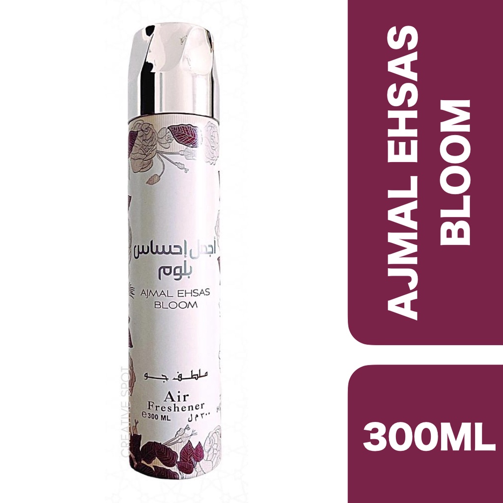 Ajmal Ehsas Bloom Air Freshener Spray 300ml ++ อัจมาล เอห์ซัส บลูม สเปรย์น้ำห้อมปรับอากาศสไตล์ ...
