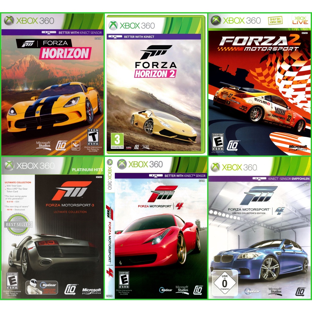 Forza Motorsport Forza Horizon ทุกภาค ของ Xbox360 หลับหลับเครื่องแปลง ...