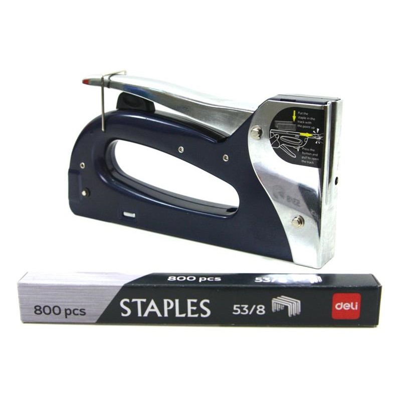 Deli GUN TACKER เครื่องยิงบอร์ด #4600 แท้ 100% | Shopee Thailand