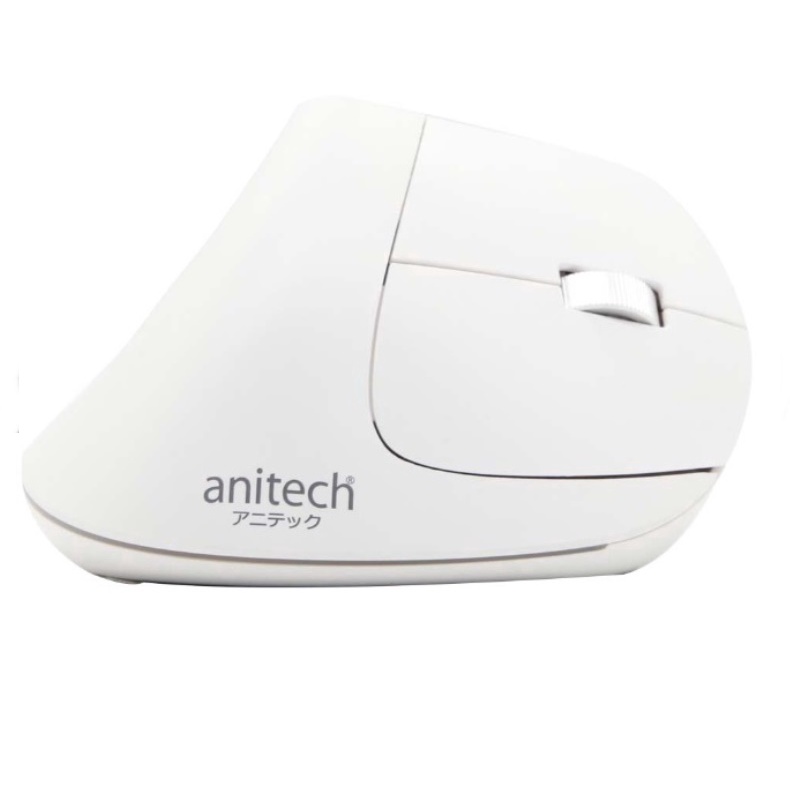 เม้าส์ไร้สายเพื่อสุขภาพ ANITECH W225/W230 WIRELESS VERTICAL MOUSE ...