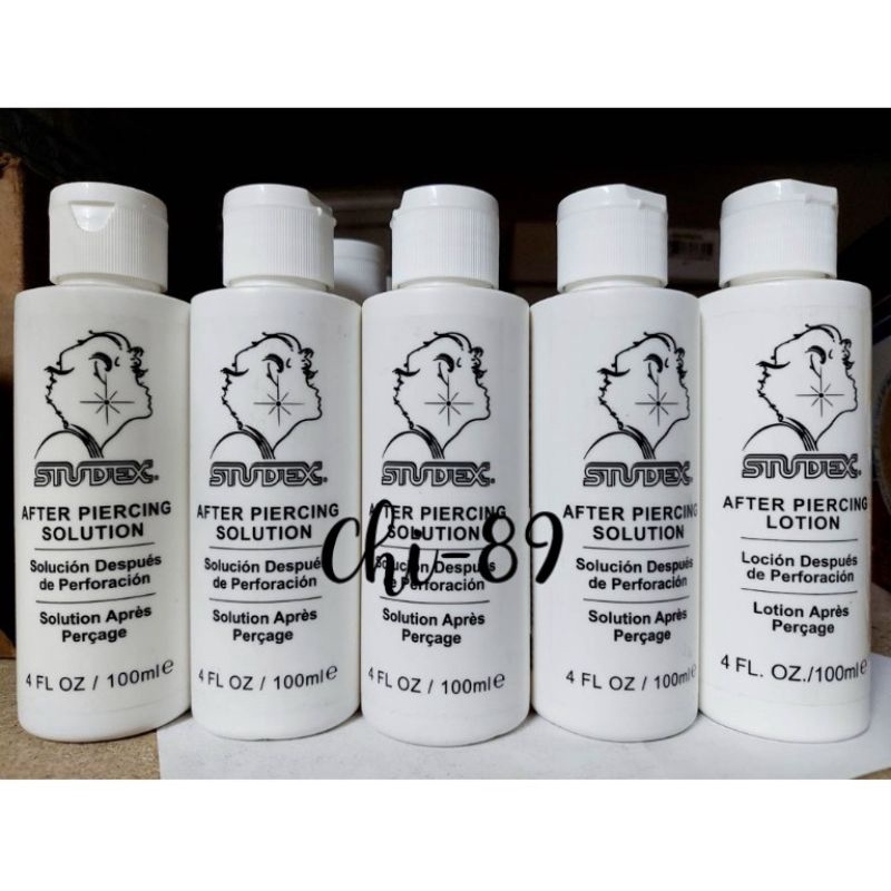 โลชั่นทำความสะอาด ดูแลหลังการเจาะหู STUDEX LOTION 100ml.เจาะหู/จมูก/ปาก ...