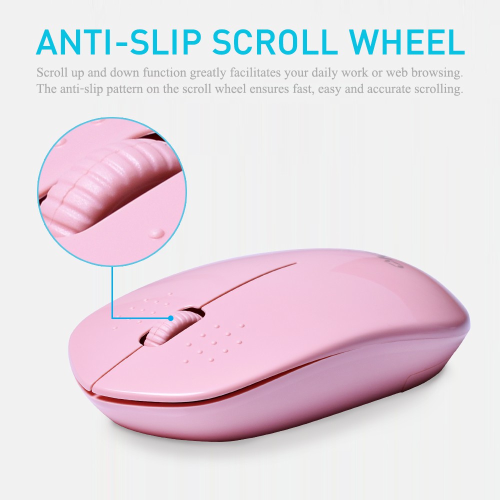 OKER M681 2.4GHz mouse WRIELESSเมาส์ไร้สาย ไร้เสียง | Shopee Thailand