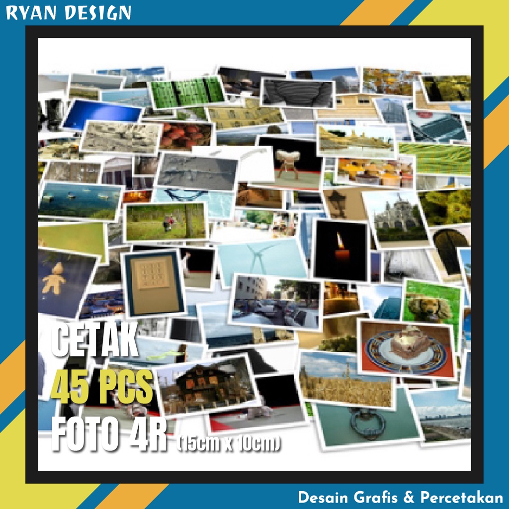 แพ็คเกจพิมพ์ภาพถ่าย 4r (15ซม. x 10ซม.) บรรจุ 45 รูป | Shopee Thailand
