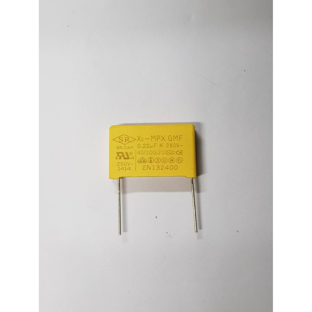 capacitor X2 series 0.22UF 0.33UF Polypropylene film capacitor New Pit ...