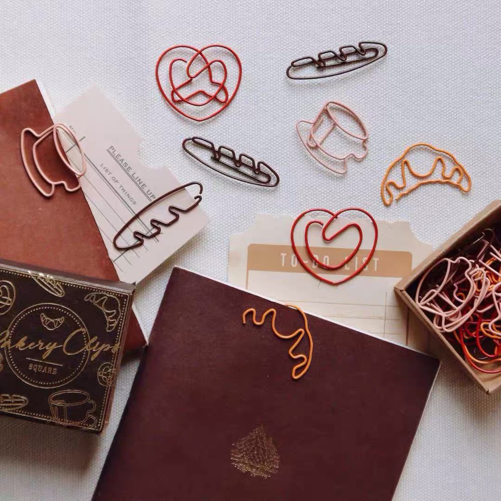 Squarepf Studio ขนมปังกระดาษคลิป Journal ตกแต่ง DIY Bojo Planner Study ...