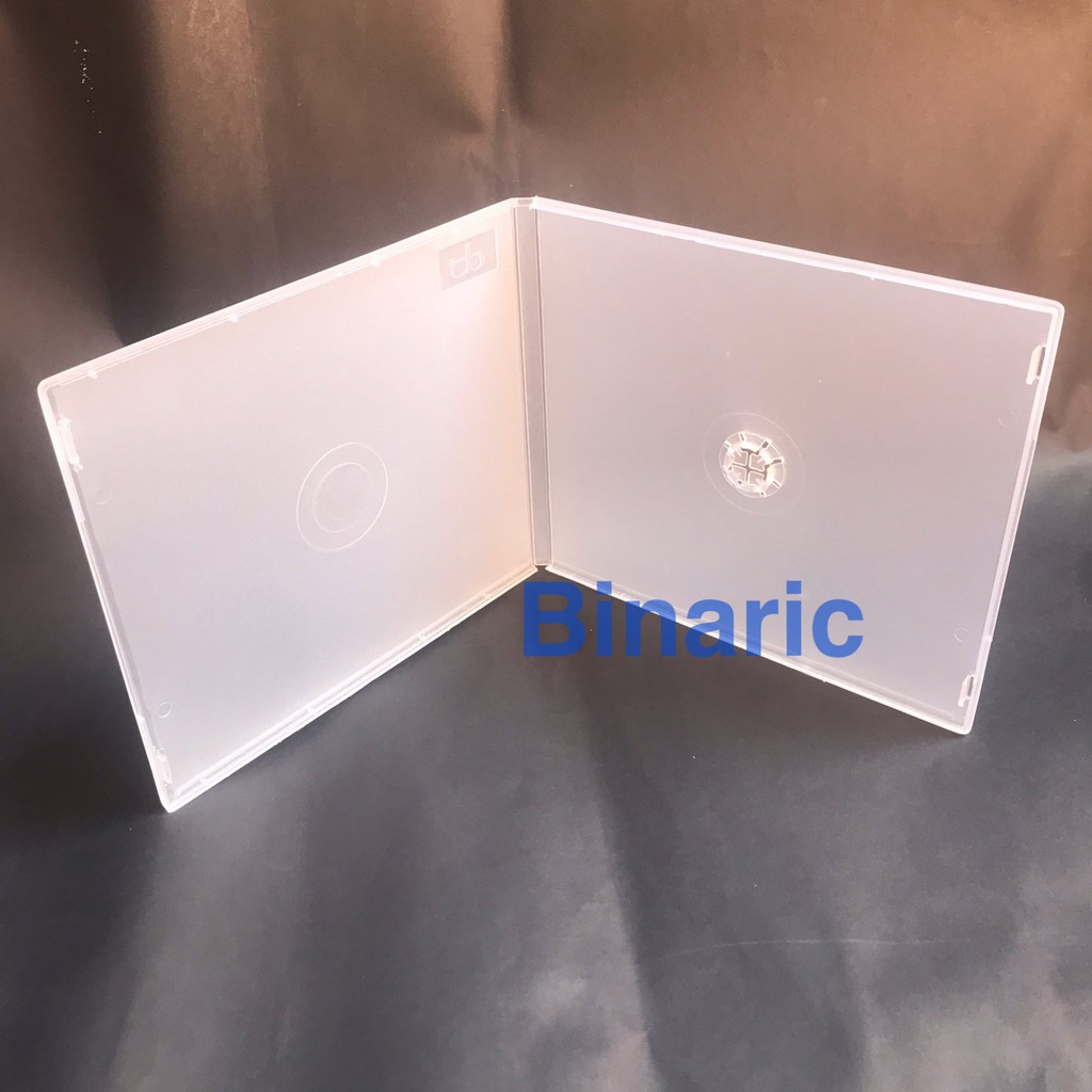 CD Box Case 1PP Slim กล่องใส่ CD 1 แผ่น แบบบาง สีขาว (pack 20) | Shopee ...