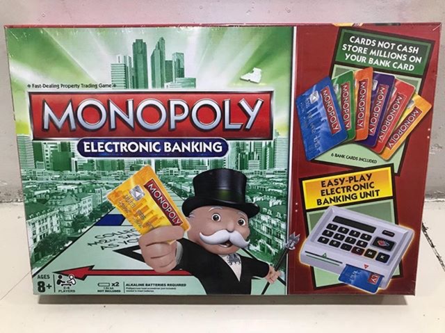บอร์ดเกมส์ จีน monopoly electronic banking เกมส์เศรษฐี atm | Shopee ...