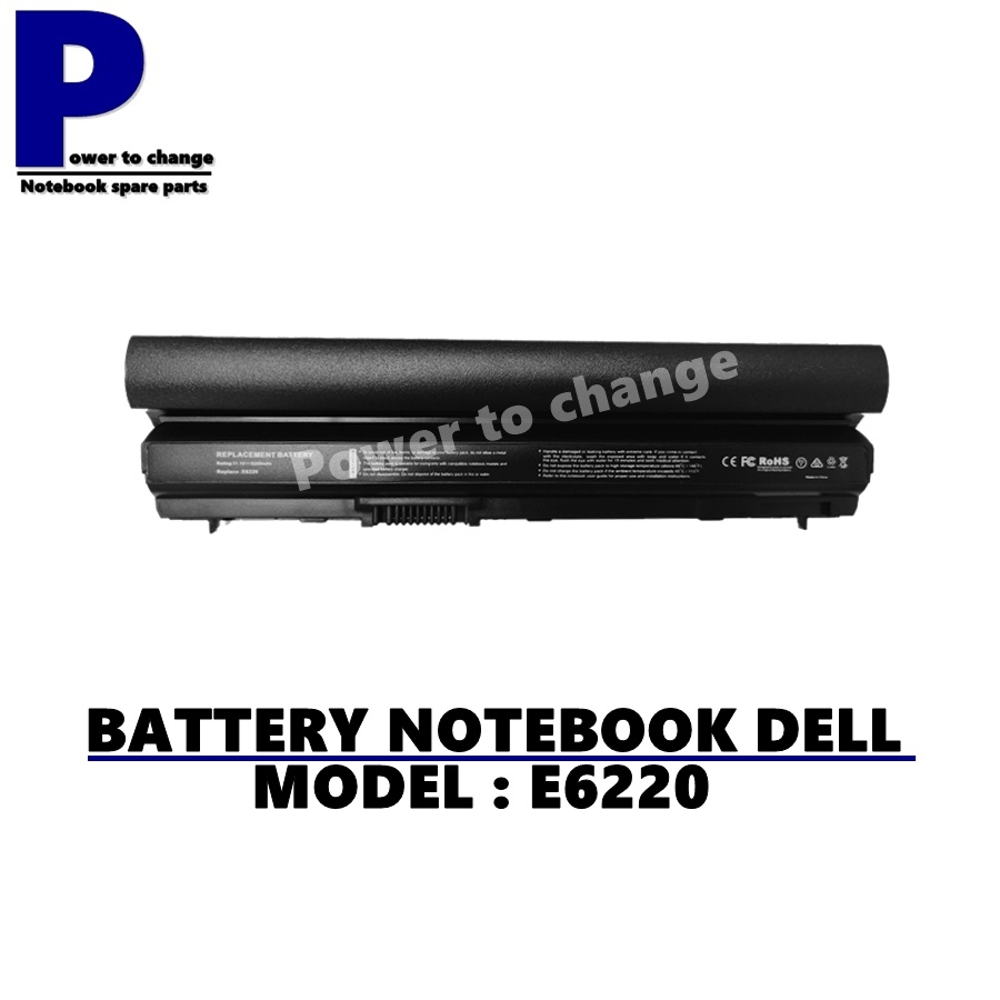 BATTERY NOTEBOOK DELL E6220 Latitude E6320 E6230 E6320 E6330/ แบตเตอรี่ ...