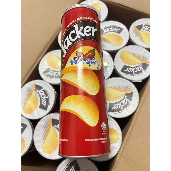 Potato Jacker เจคเกอร์มันฝรั่งทอดกรอบ มี 4 รสชาติ ขนาด 150 กรัม ...