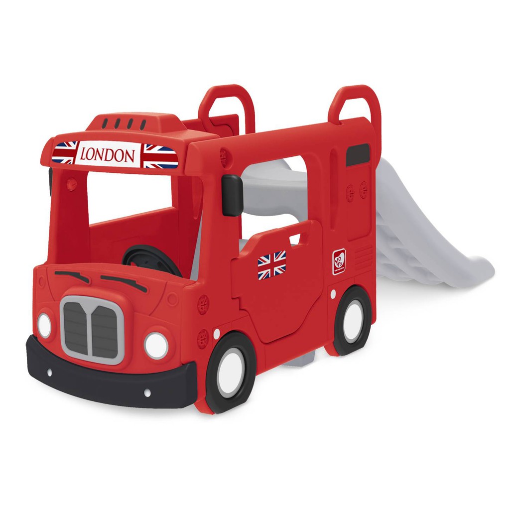 YAYA London Compact Bus Slide (Red) ยาย่า รถบัส ลอนดอน สีแดง พร้อมไม้ ...