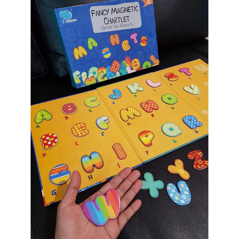 Alphabet magnetic chart | Shopee Thailand