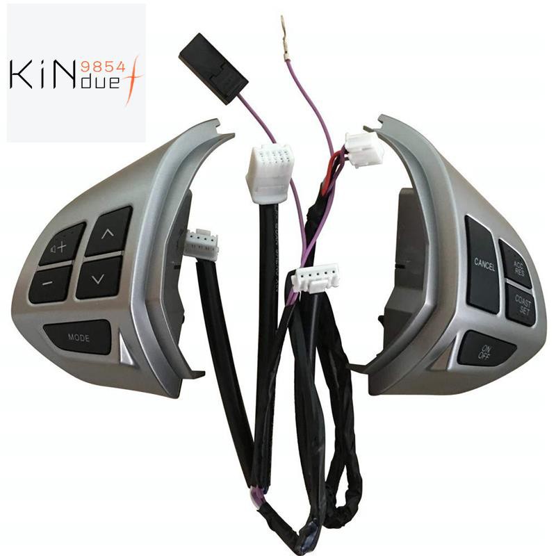8701A087 8602A008 ปุ่มสวิทช์เสียงพวงมาลัยสําหรับ Mitsubishi Lancer ...