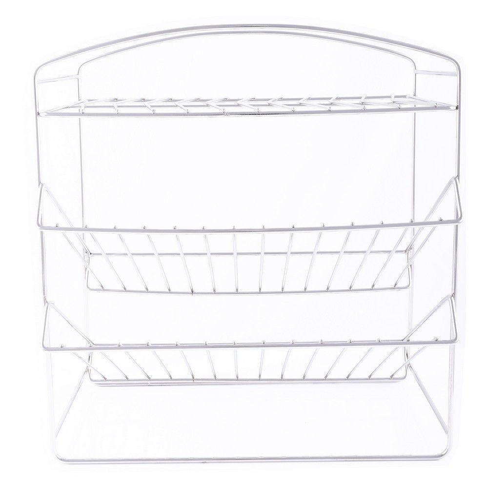 ชั้นวางขวดในครัวสแตนเลส3ชั้น KECH LEAF KITCHEN RACK STAINLESS STEEL 304 KECH LEAF | Shopee Thailand