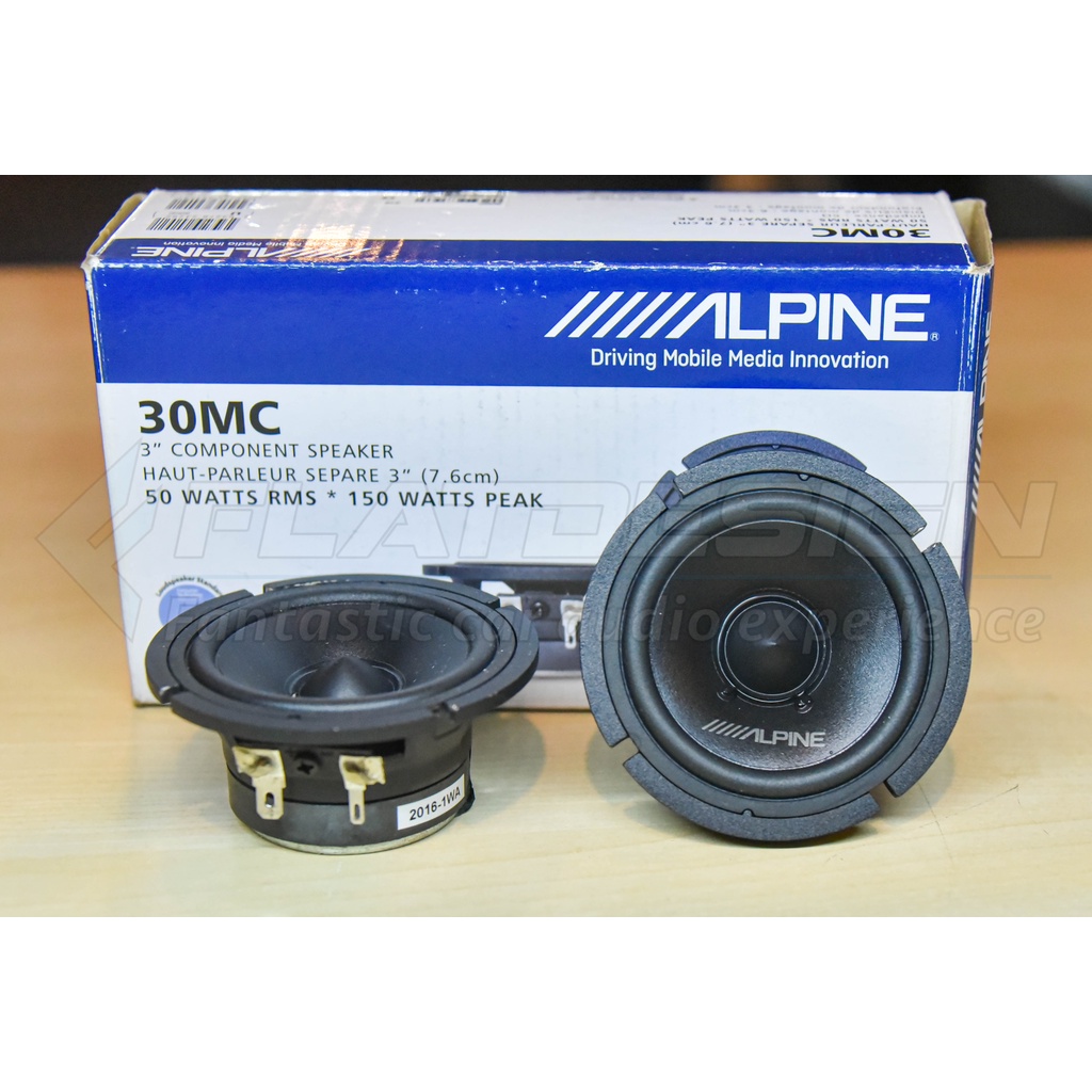 ลำโพง Alpine 30MC ขนาด 3 นิ้ว 50 Watt RMS (มือ 2) | Shopee Thailand