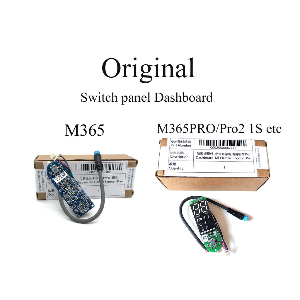 แผงควบคุมอะไหล่แท้ Switch Panel Dashboard for Xiaomi M365, M365 Pro ...