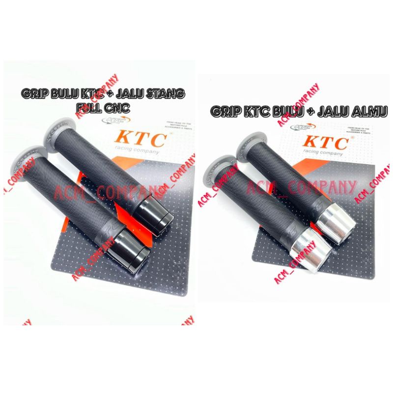 ต้นฉบับ PLUS ORIGINAL KTC RACING GRIP HANDGRIP PACKAGE PLUS UNIVERSAL ...