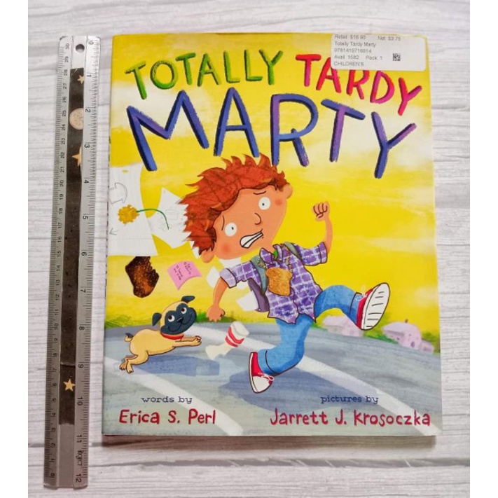 นิทาน Totally Tardy Marty Book by Erica S. Perl นิทานก่อนนอน นิทานภาษา ...