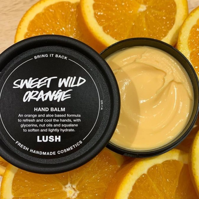 (ของใหม่) Lush Sweet Wild Orange Hand Balm 100g | Shopee Thailand
