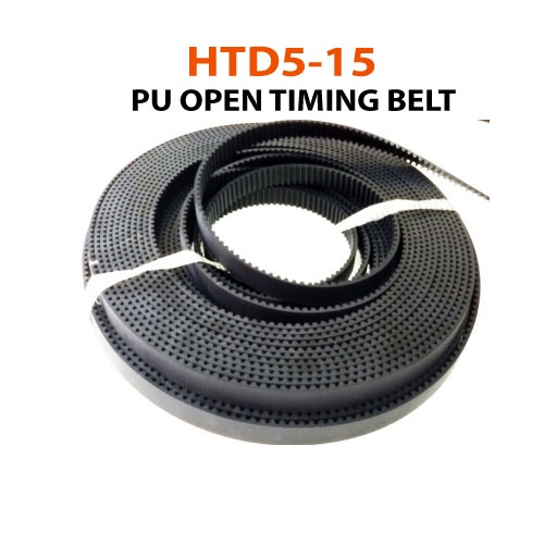 สายพาน HTD5M-15mm PU Open Timing Belt. | Shopee Thailand
