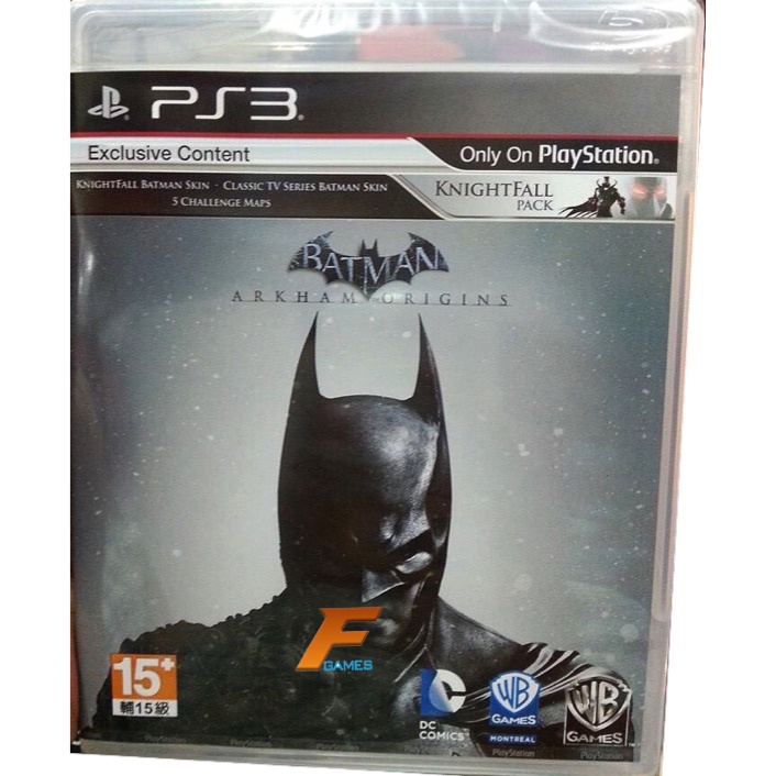 PS3 Batman Arkham Origins แผ่นเกมส์ ของแท้ มือ1 มือหนึ่ง ของใหม่ ในซีล ...