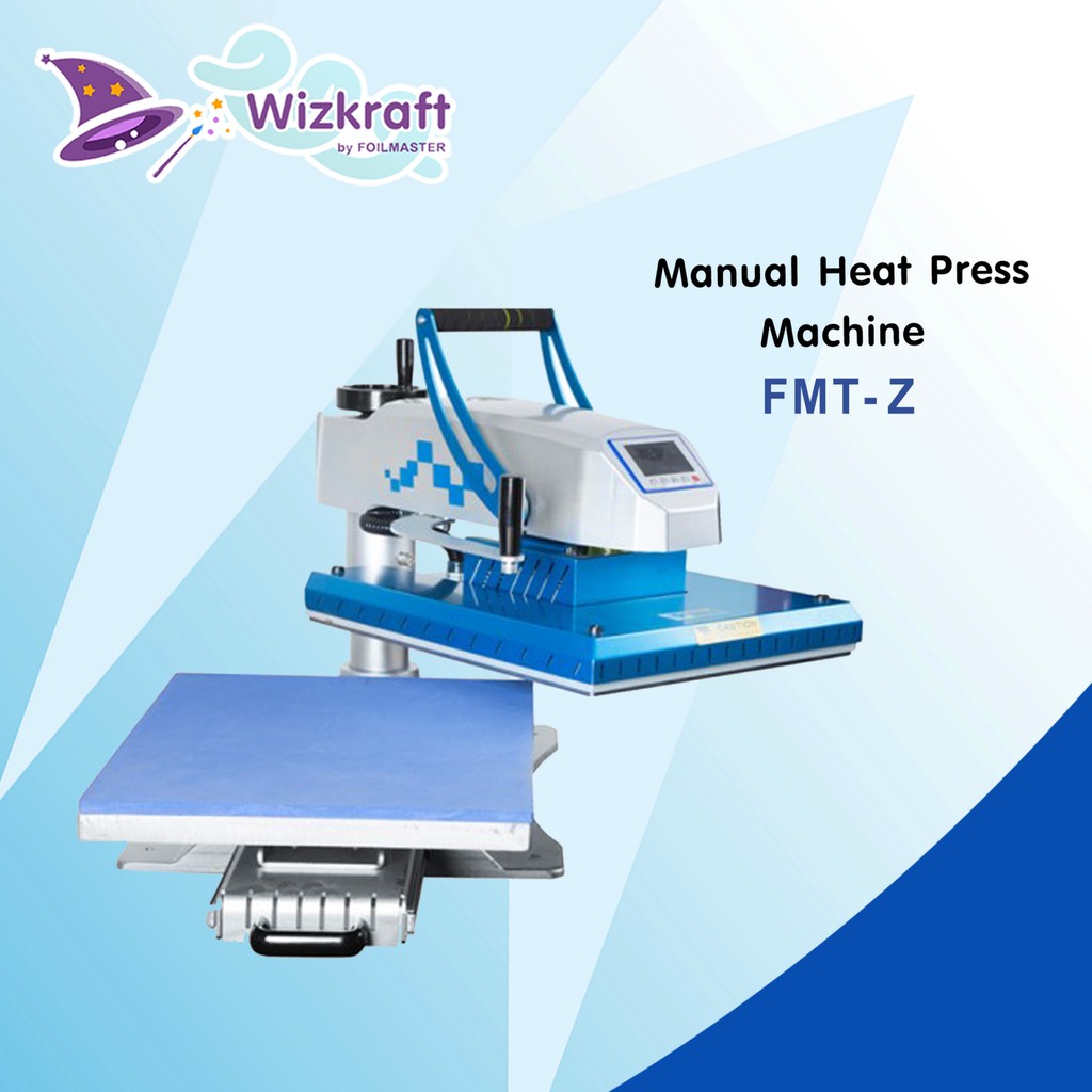 เครื่องรีดความร้อน Manual Heat Press Machine รุ่น : FMT-Z | Shopee Thailand