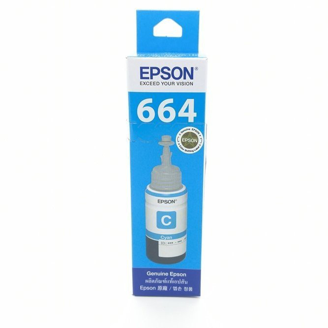 น้ำหมึก EPSON T6641 BK 70ml. ของแท้ 100% เป็นของใหม่ล่าสุด | Shopee ...