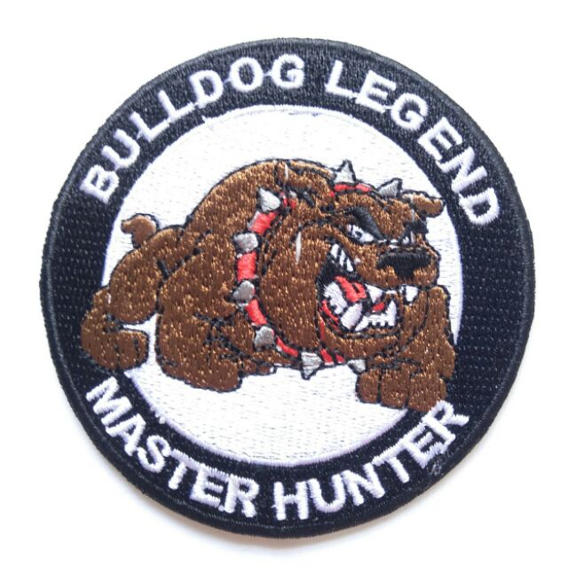 BULLDOG LEGEND MASTER HUNTER อาร์ม ตัวรีดติดเสื้อ นักกีฬา UFC ULTIMATE ...