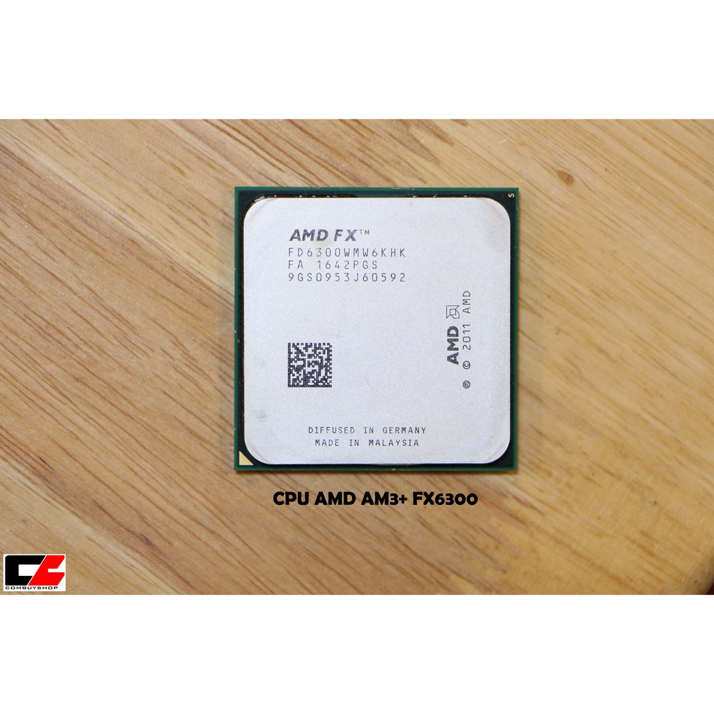 CPU (ซีพียู) AMD AM3 + FX-6300 3.5 GHz 6 CORE 6 THREADS [ ครบกล่องพร้อมซิ้งติดตัว ] | Shopee ...