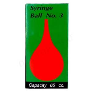 Syringe Ball ลูกยางแดงดูดน้ำมูก เบอร์3 | Shopee Thailand