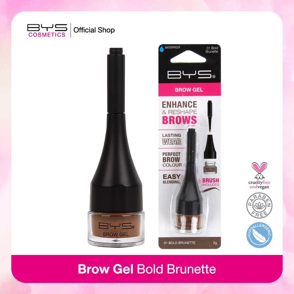 BYS Cosmetics Brow Gel 2 g. | (เจลเขียนคิ้ว สูตรกันน้ำ เส้นคมชัด ทนต่อ ...