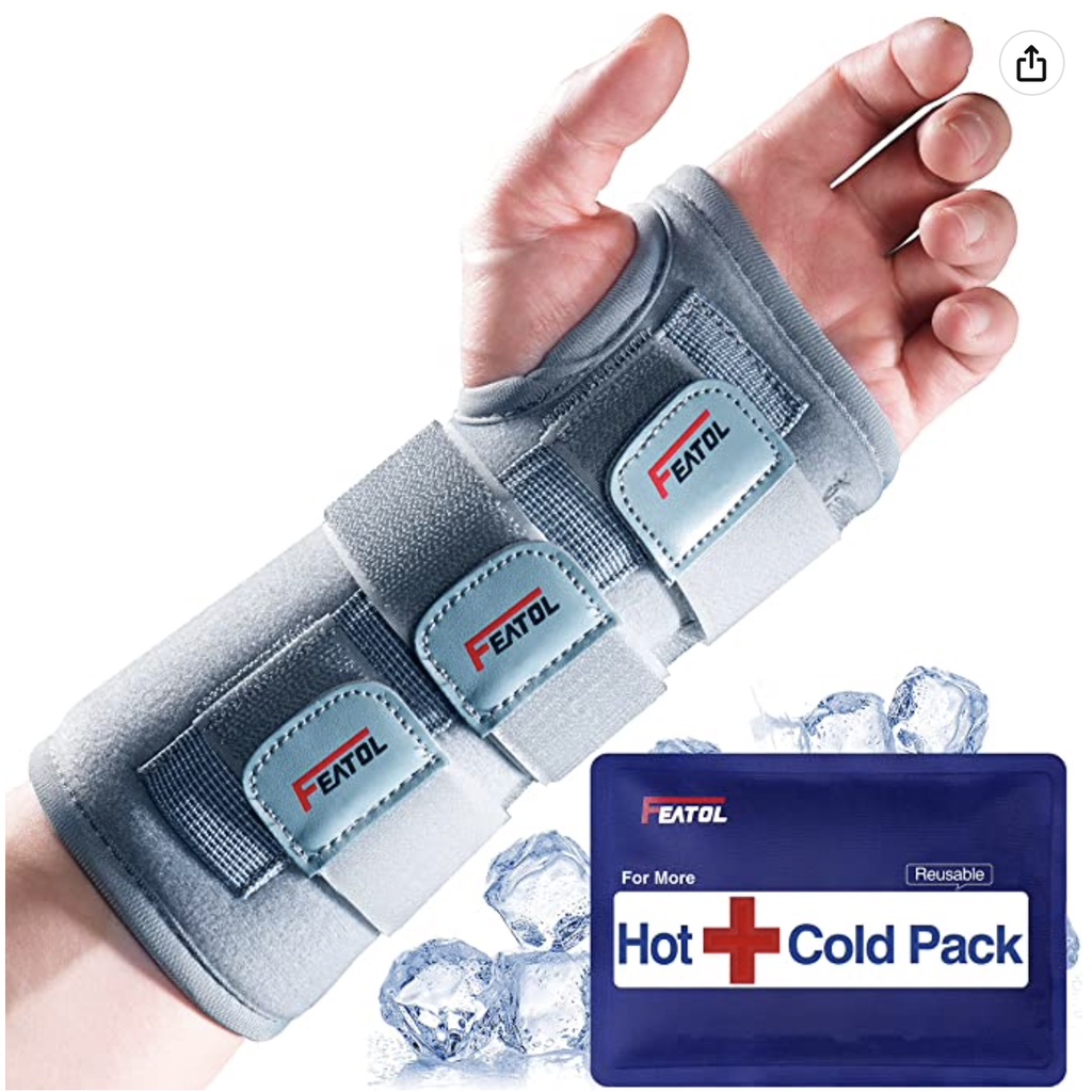 Wrist slap ที่ประคองข้อมือ สำหรับภาวะเอ็นข้อมืออักเสบ หลังผ่าตัดข้อมือ ...