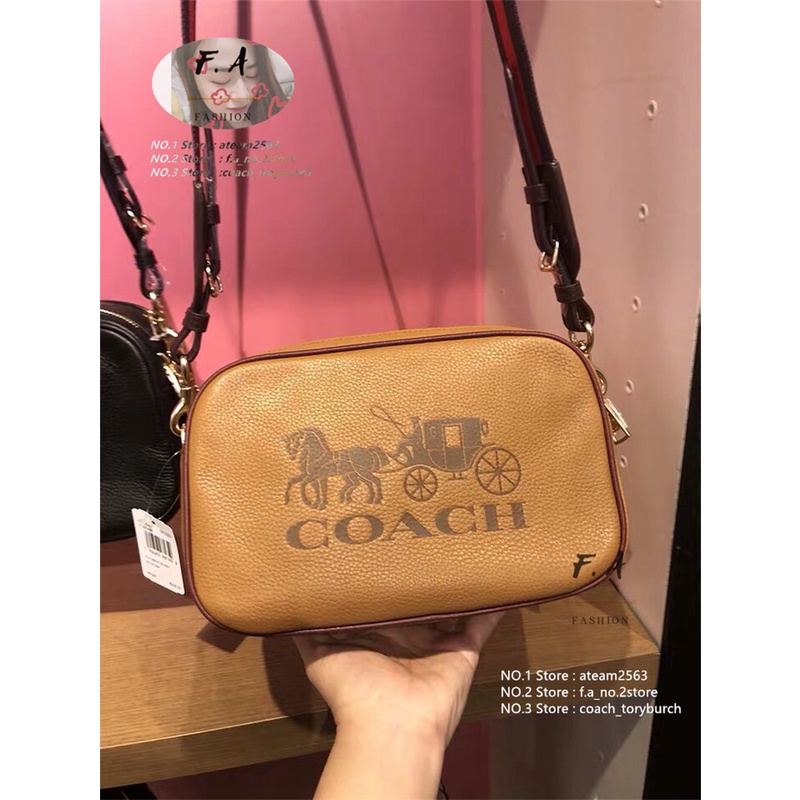 F.A (ของแท้ 100%) COACH 72704 75818 การออกแบบสายคล้องไหล่คู่ กระเป๋าแนว ...