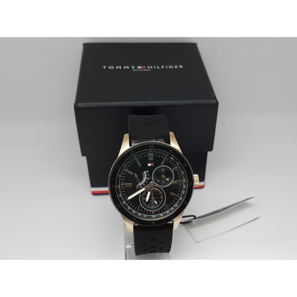 นาฬิกา TOMMY HILFIGER MEN'S 1791636 QUARTZ MULTIFUNCTION พร้อมกล่อง ...